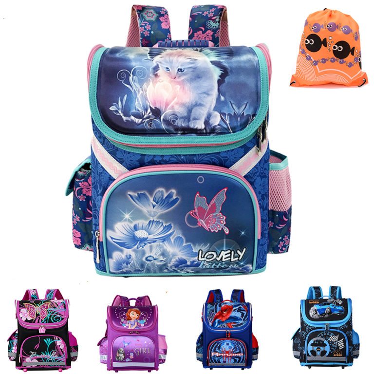 Multikategelastega seljakotid tüdrukutele - Koolikotid